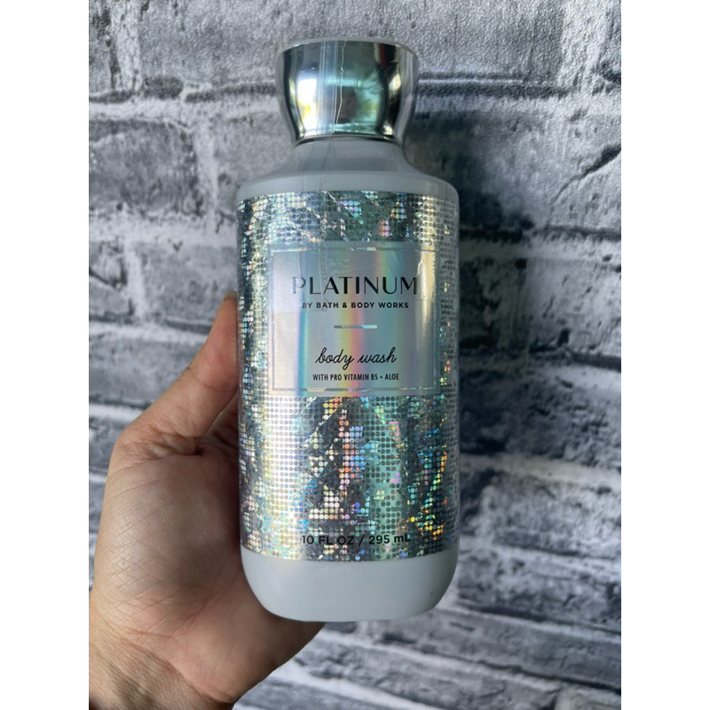 Bath & Body Works Platinum Shower Gel Body Wash 295ml. ของแท้ | Shopee ...