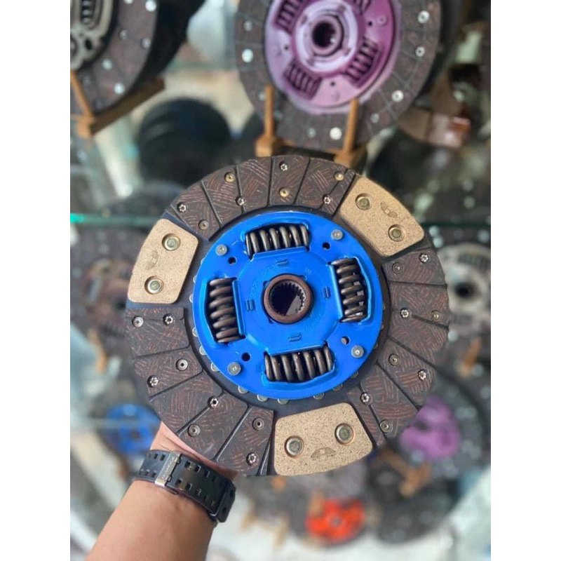 แผ่นครัช ผ้าสลับก้อนทองแดง ISUZU D-MAX ปี 03-12 เครื่อง 4JJ 4JK 4JH1 ...