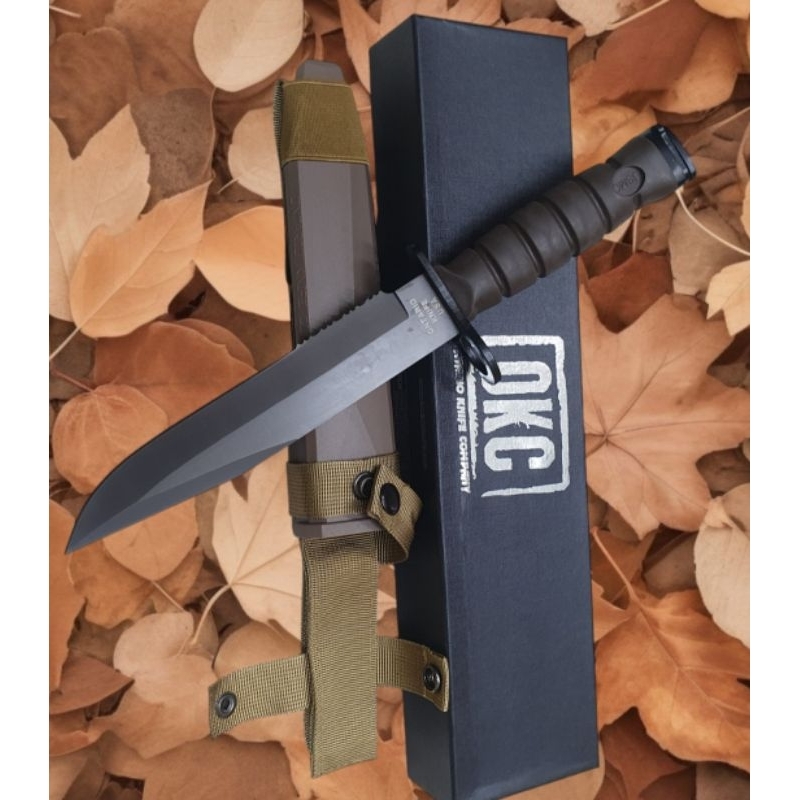 มีดพกรุ่นM10พร้อมกล่อง มีดทหาร OKC Ontario ARMY knife Combat OEM U.S.A ...