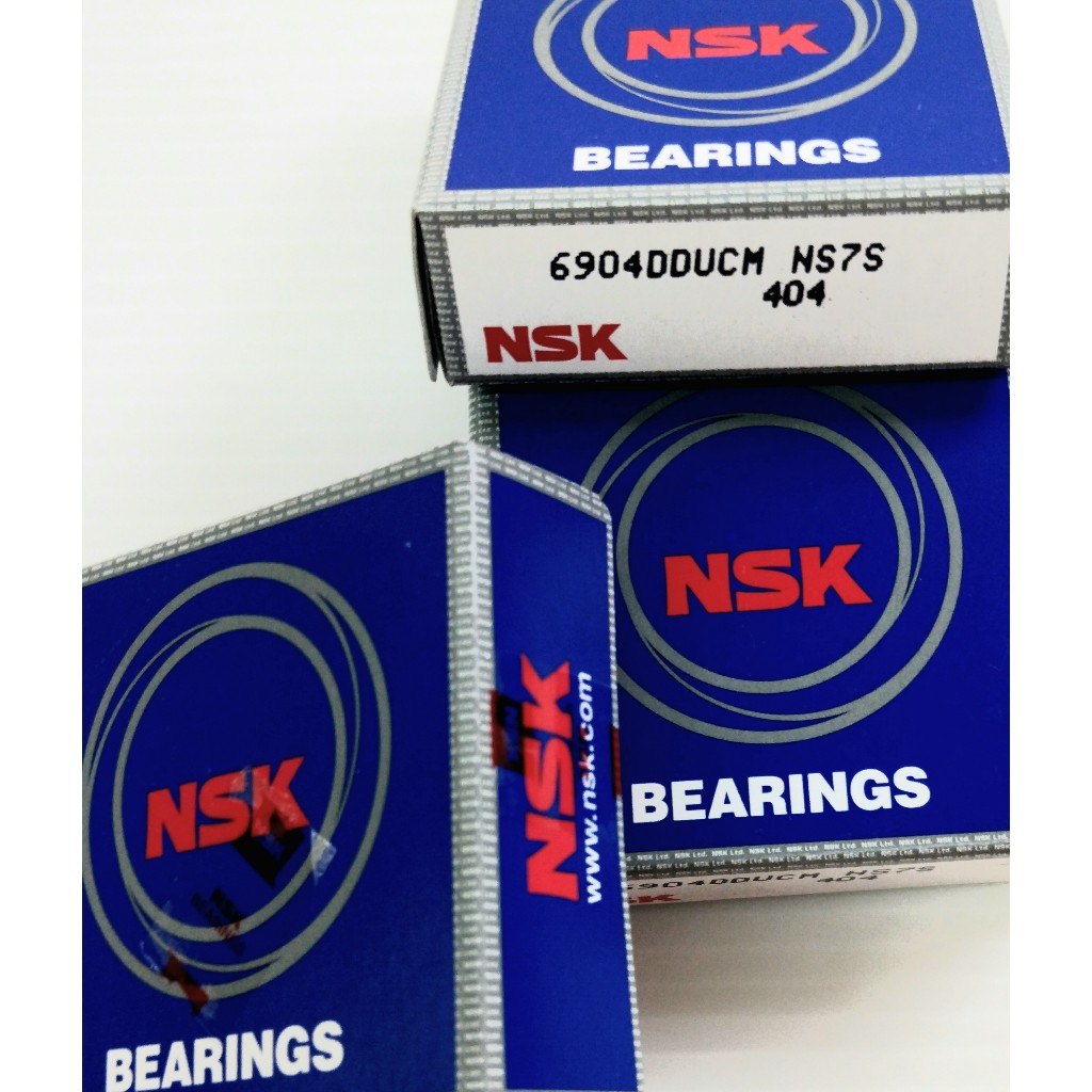 (ราคาต่อตลับ) ตลับลูกปืน NSK 6904DDNS 6904ZZCM ตลับลูกปืนเม็ดกลมร่องลึก ...
