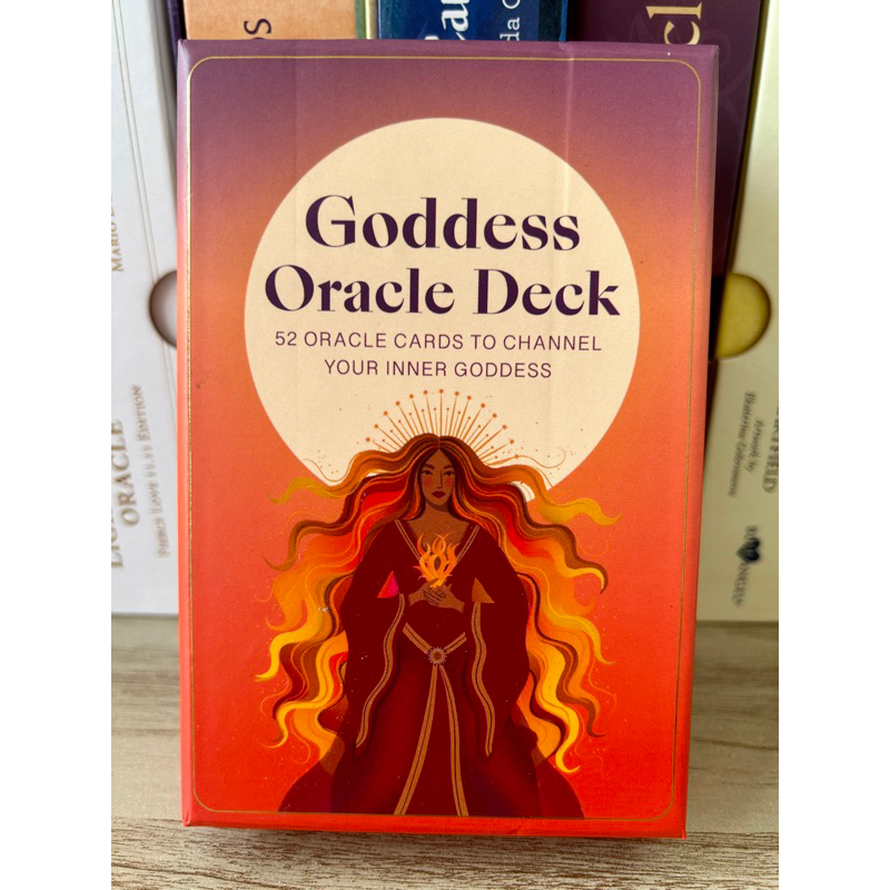 ลดราคา กล่องบุบเล็กน้อย ไพ่ออราเคิลแท้ Goddess Oracle Deck | Shopee ...