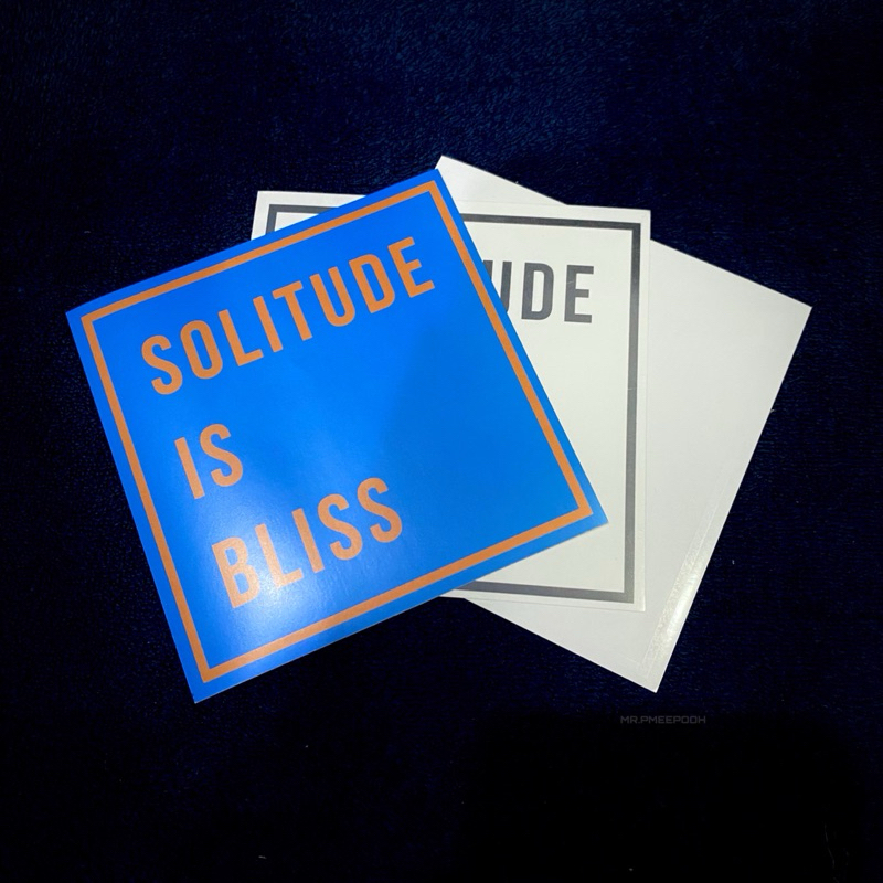 Solitude Is Bliss - สติ๊กเกอร์ SIB | Shopee Thailand