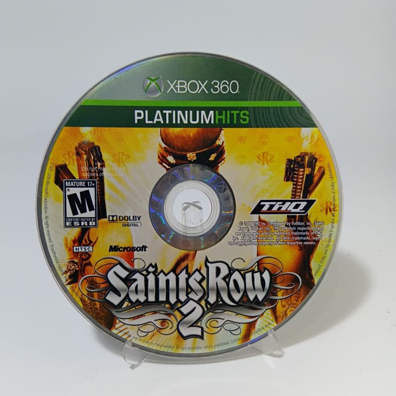 Saints Row 2 (Xbox 360 USA) - แผ่นแท้ (Loose) ทดสอบแล้ว | Shopee Thailand