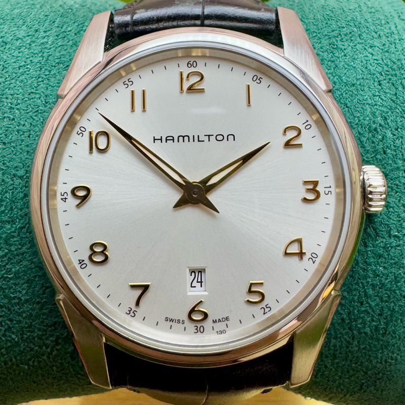 Hamilton JAZZMASTER THINLINE QUARTZ Quartz | 42mm | H38511513 | Shopee ...
