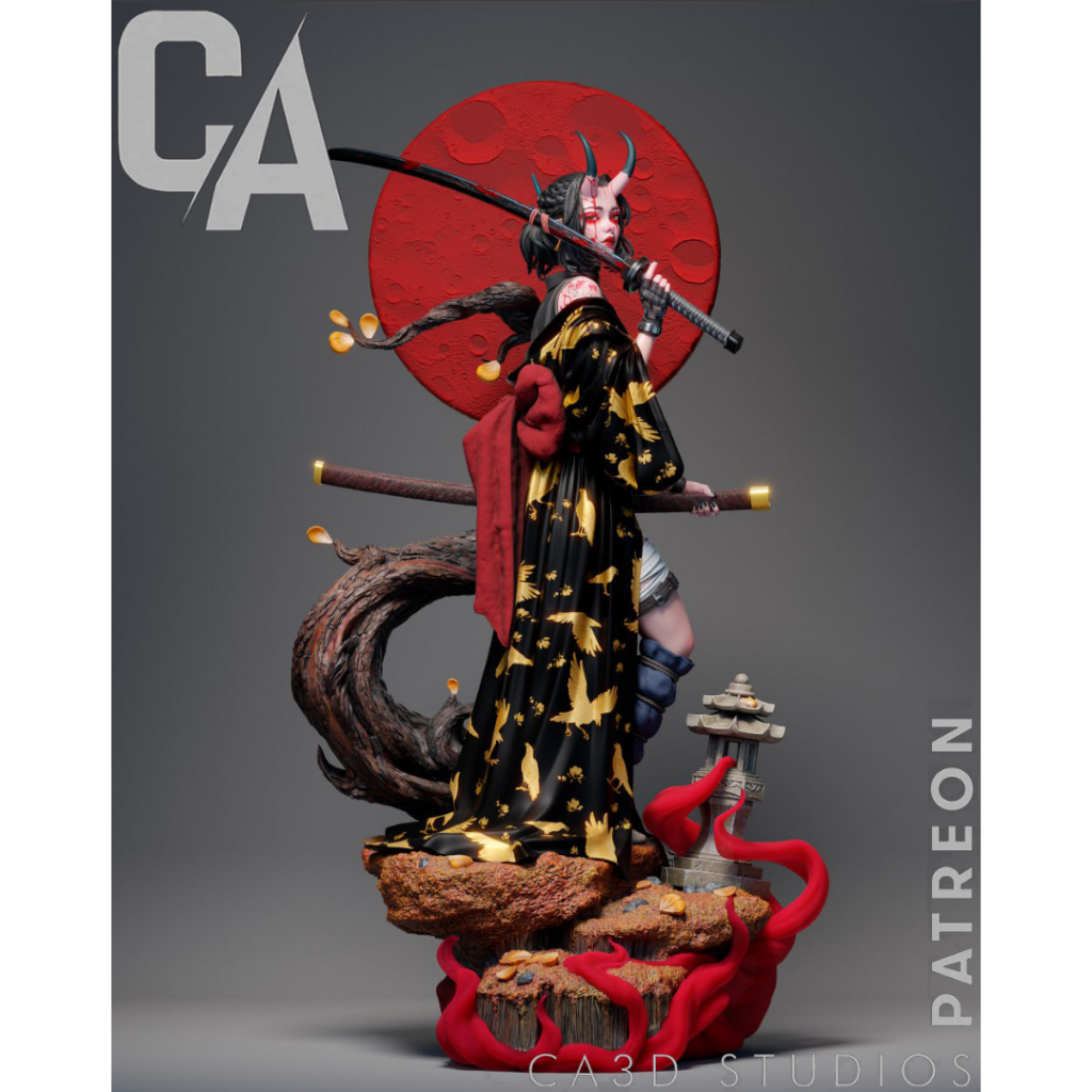 Oni (CA3D)(3D Print Model ไม่ทำสี) | Shopee Thailand