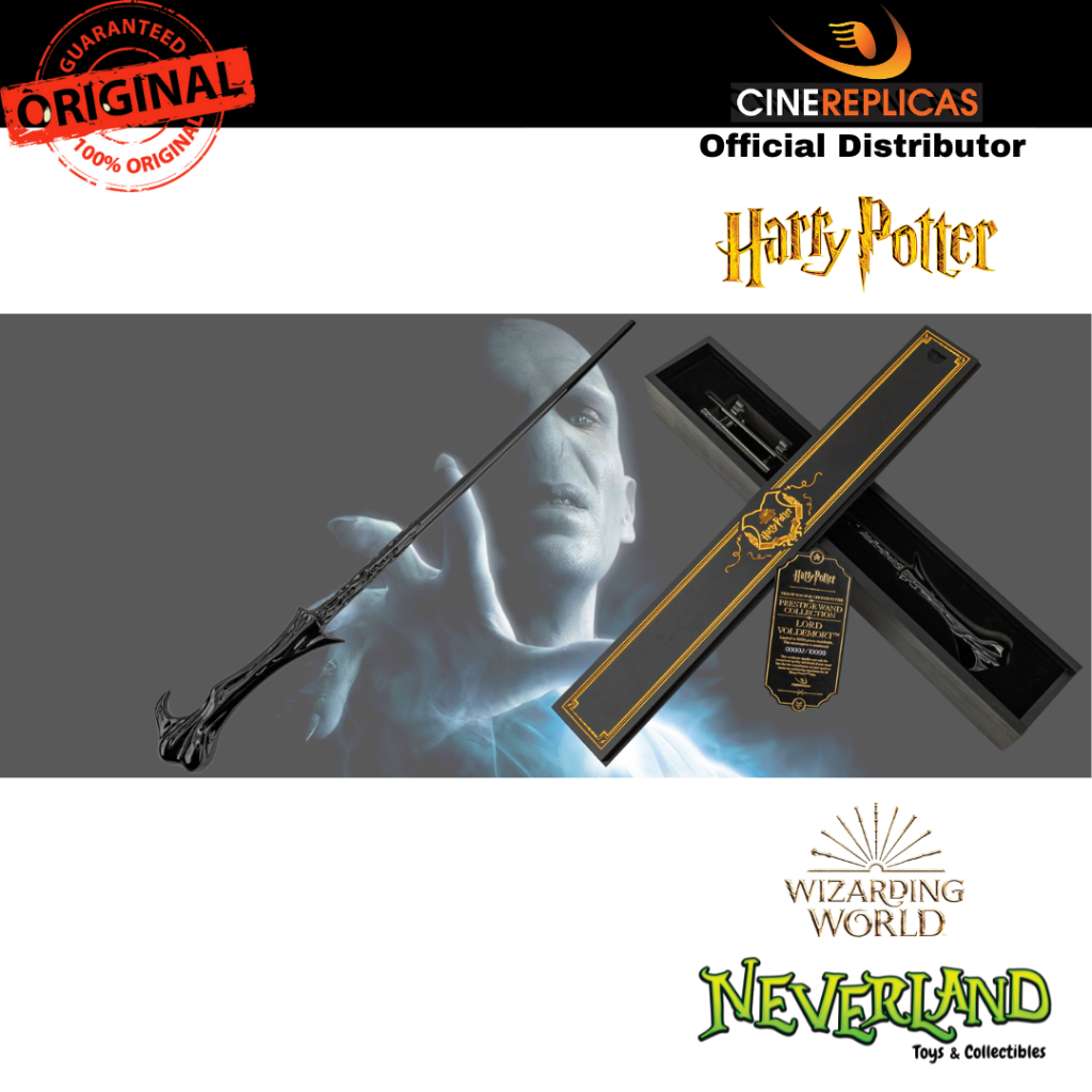 (Cinereplicas) Harry Potter Voldemort Black Wand Limited Edition ...