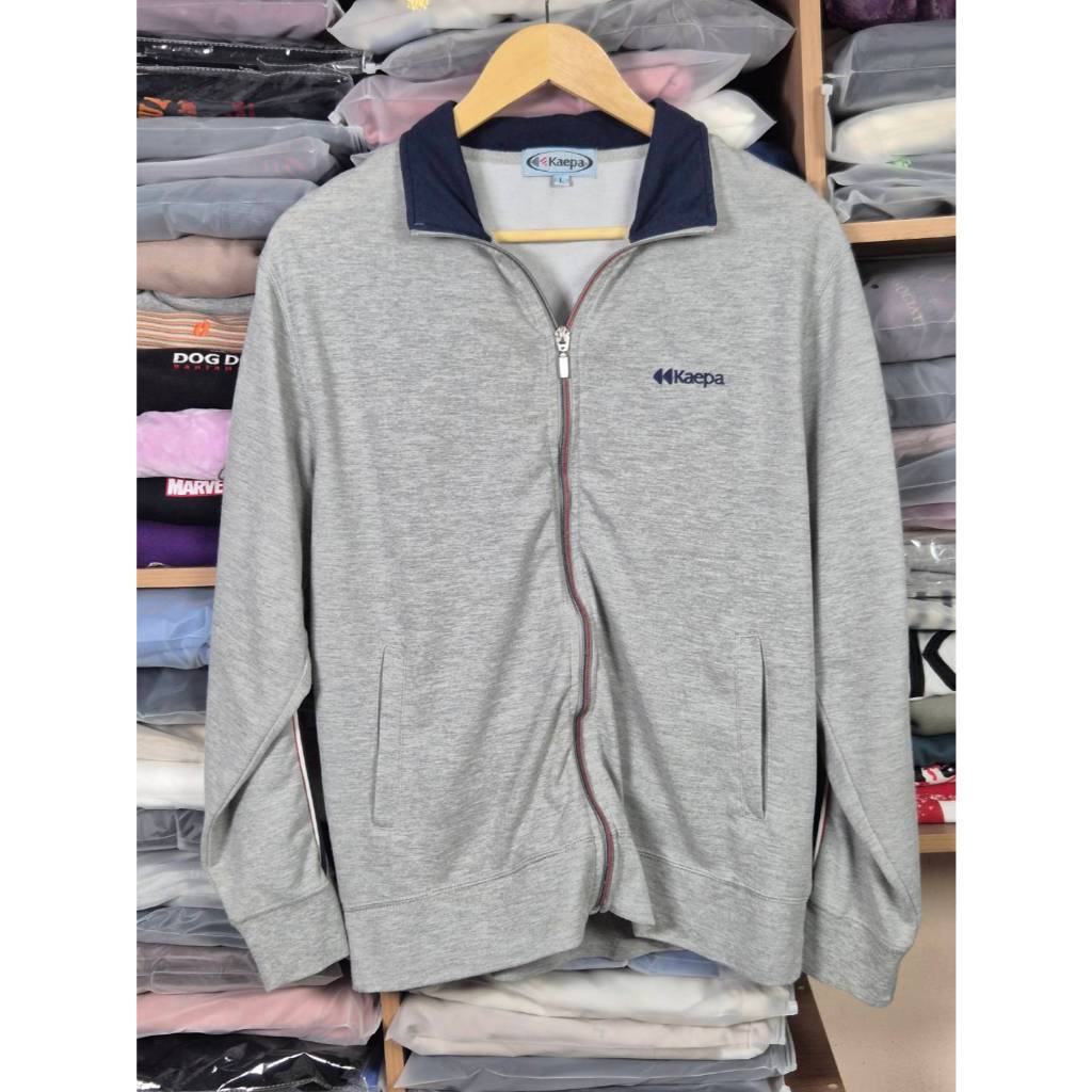เสื้อสเวตเตอร์สไตล์ญี่ปุ่นมือสอง KAEPA ไซต์ L 42/26 มีซิป | Shopee Thailand