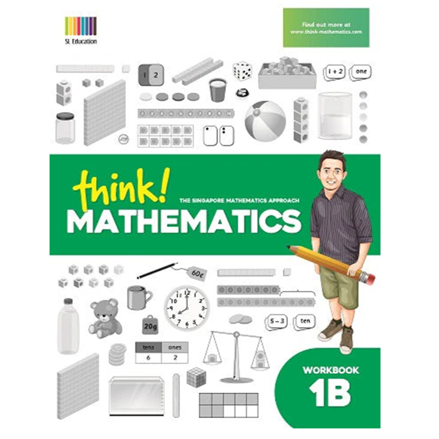 think! Mathematics Primary Workbook 1B *****หนังสือมือ2 สภาพ 80% ...