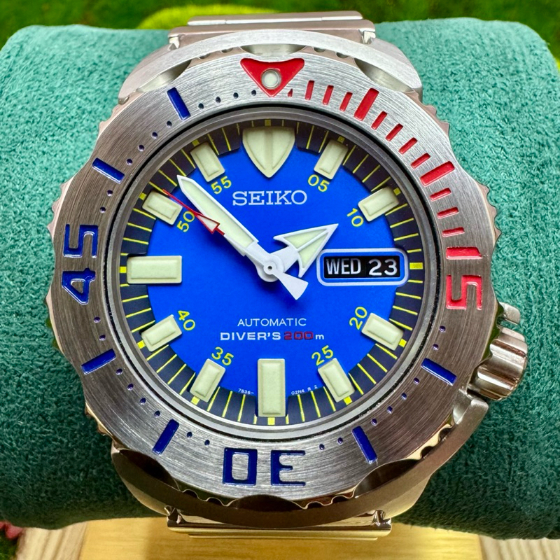 Seiko Blue Monster Limited Edition SKZ213K1 | Shopee Thailand