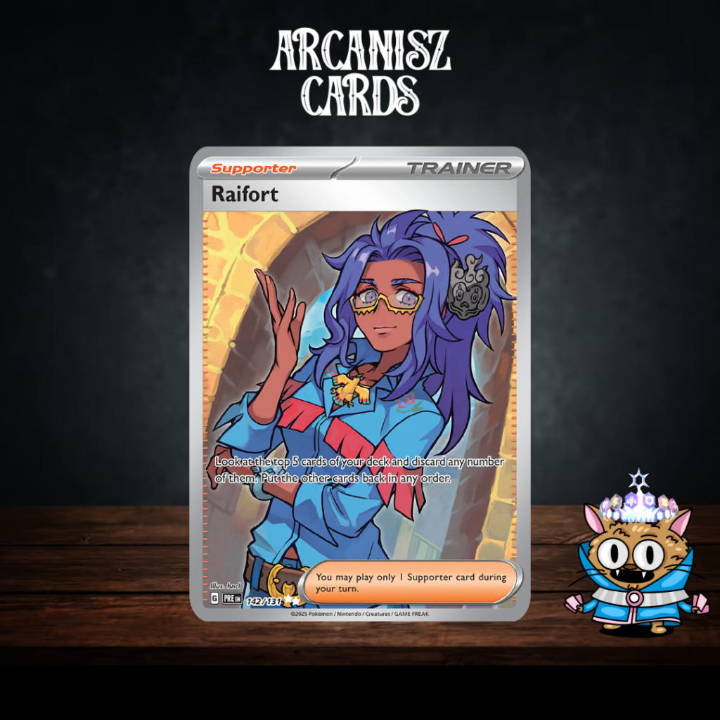 Raifort Pokemon Prismatic Evolution 142/131 การ์ดโปเกม่อนภาษาอังกฤษ ...