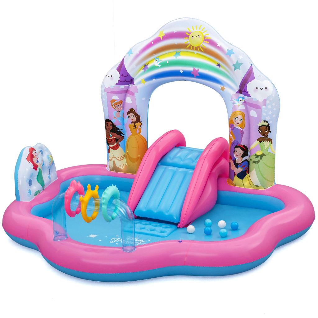 Bestway(เบสเวย์) 9103Y สระน้ำ ขนาด 2.21m x 1.93m x 1.40m Little Mermaid | Shopee Thailand
