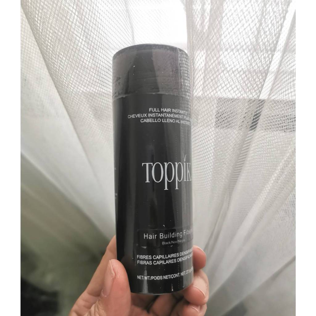 Toppik ผงเคราติน ปิดผมบาง Hair Building Fibers 27.5g. (Black) | Shopee Thailand