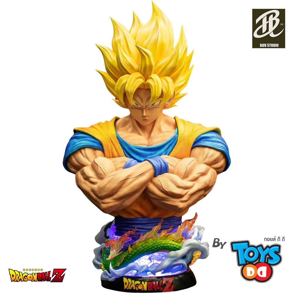 Buu Studio Dragon Ball Goku Life-Size Bust 1/1 Statue | Shopee Thailand