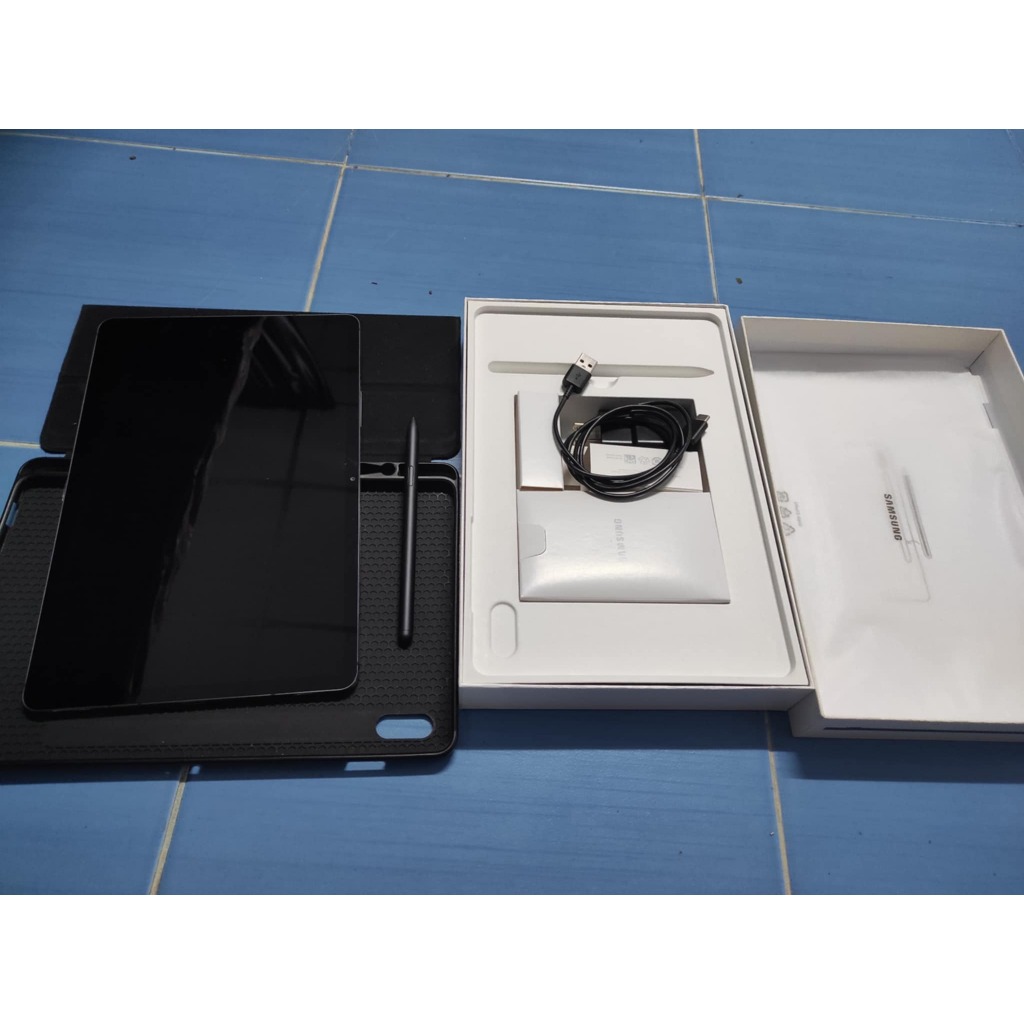 มือสอง Galaxy Tab S7 LTE สีดำ (RAM6/ROM128 แบตยังสภาพดีอยู่ได้ข้ามวัน) | Shopee Thailand