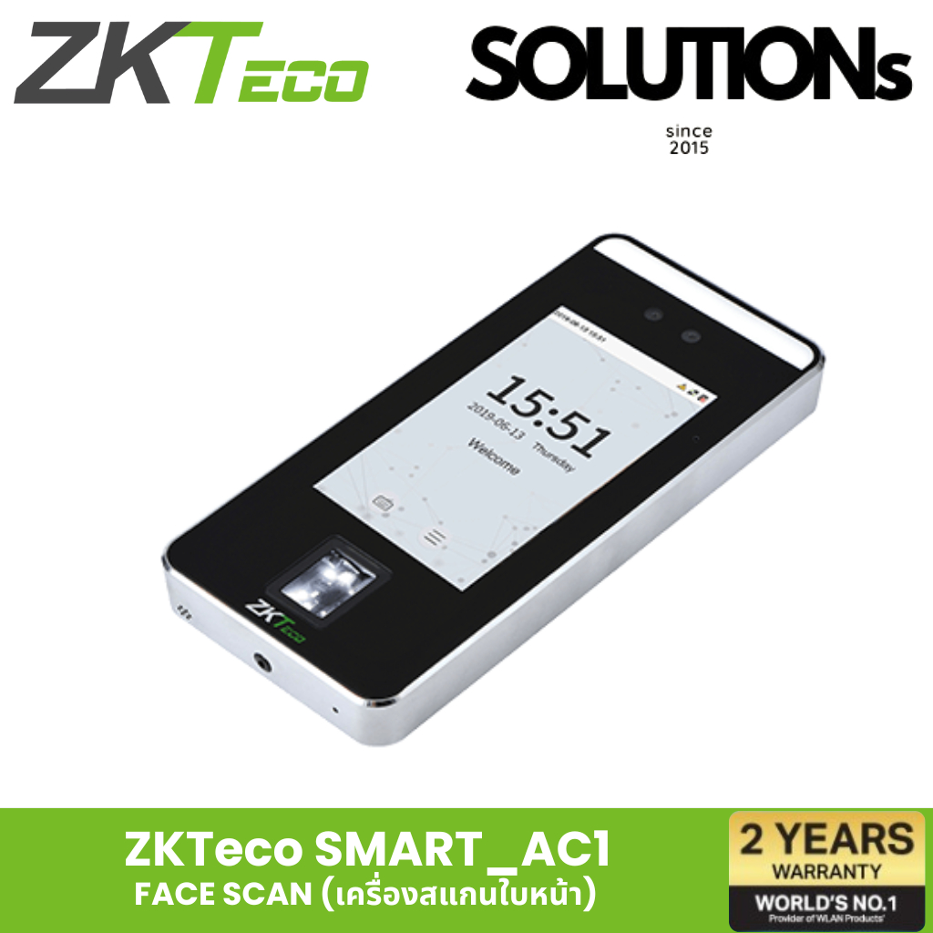 ZKTeco SMART_AC1 FACE SCAN (เครื่องสแกนใบหน้า) | Shopee Thailand