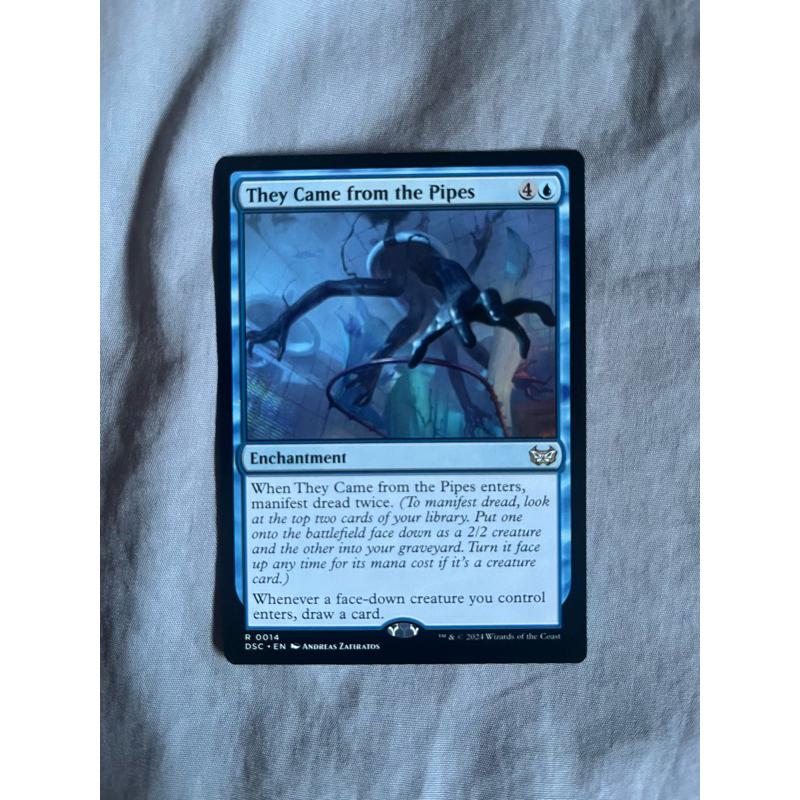 การ์ด MTG They Came From the Pipes Blue Magic the Gathering EDH รุ่น ...
