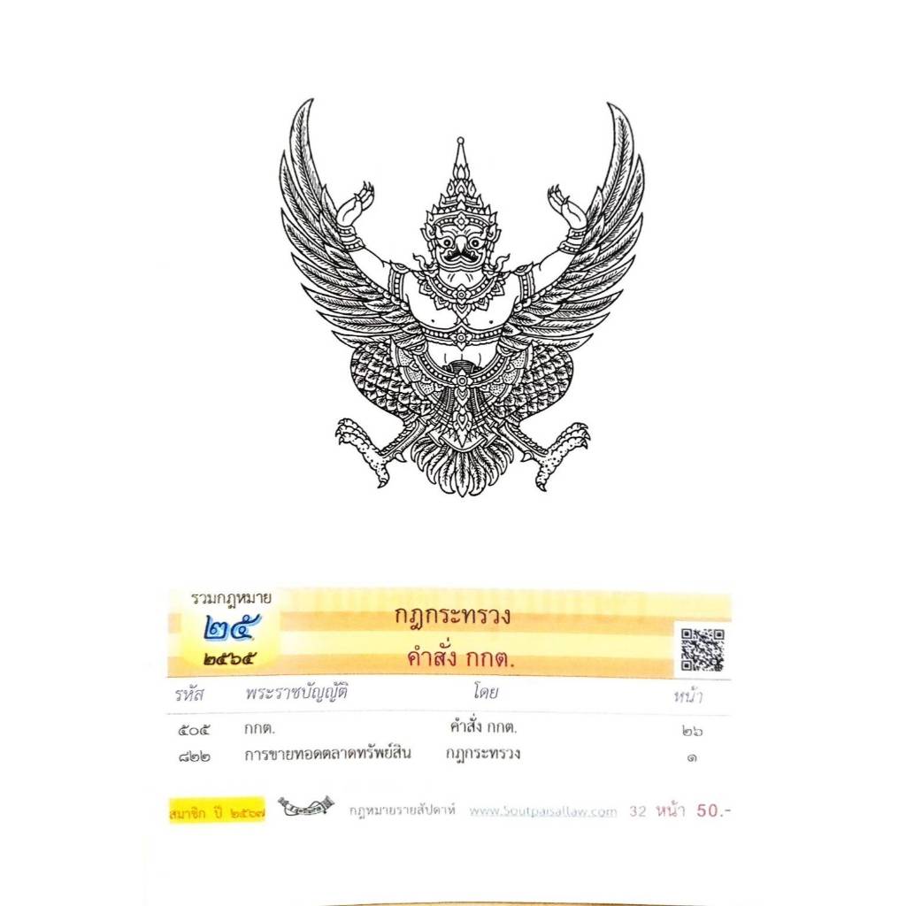 กฎหมายใหม่ปี 2565 ตอนที่ 25 กฎกระทรวง คำสั่ง กกต. | Shopee Thailand