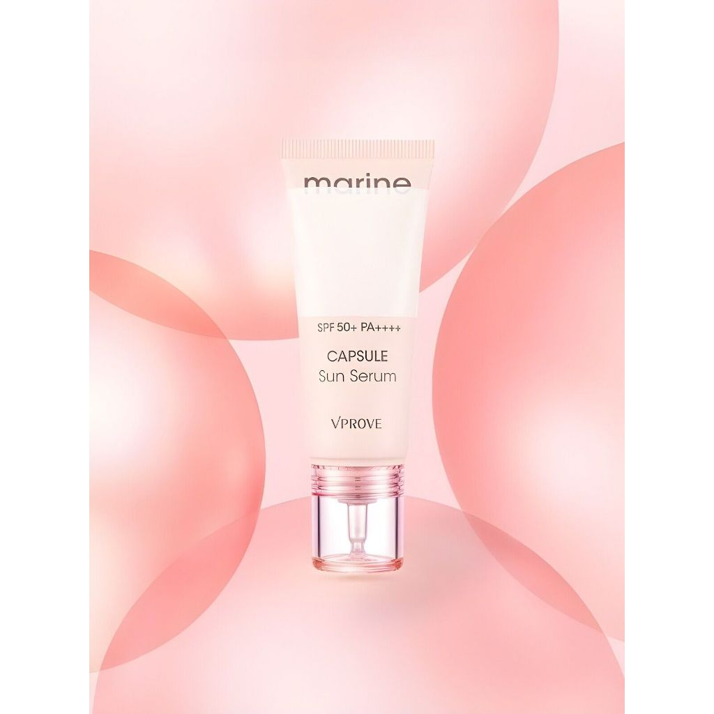 VProve Marine Capsule Sun Serum SPF50+ PA++++ 35mL กันแดดแคปซูลคอลลาเจน ...