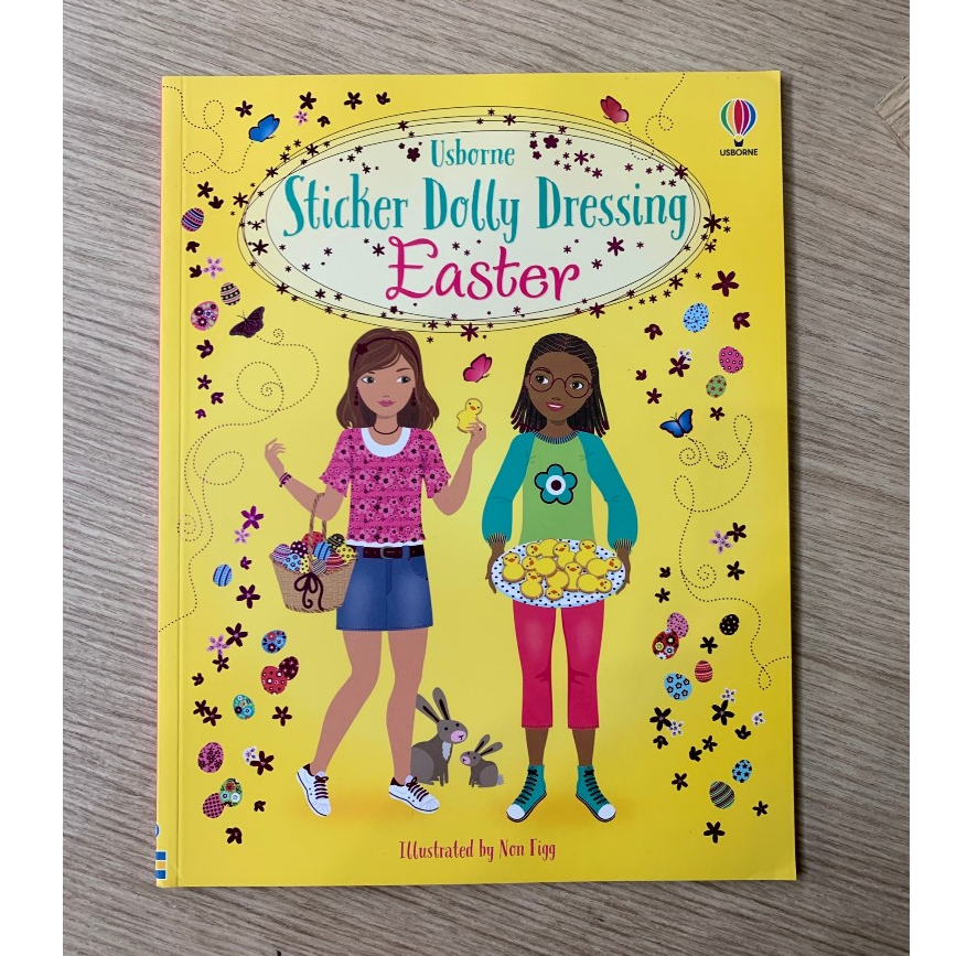 HPC หนังสือ Sticker Dolly Dressing Easter แต่งตัว อีสเตอร์ (ของมีตำหนิ) (ของประเทศอังกฤษ ...