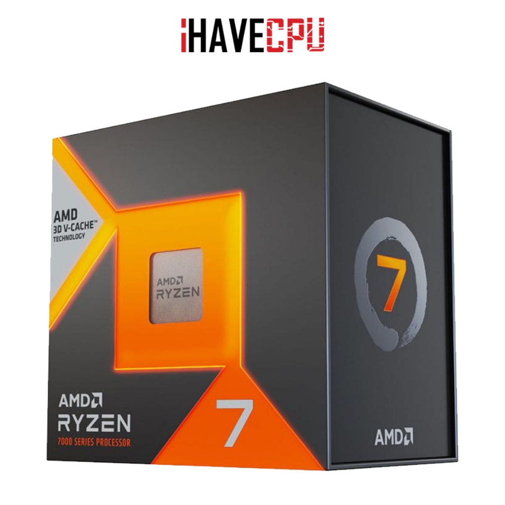 iHAVECPU CPU (ซีพียู) AMD AM5 RYZEN 7 7800X3D 4.2 GHz 8C 16T | Shopee Thailand