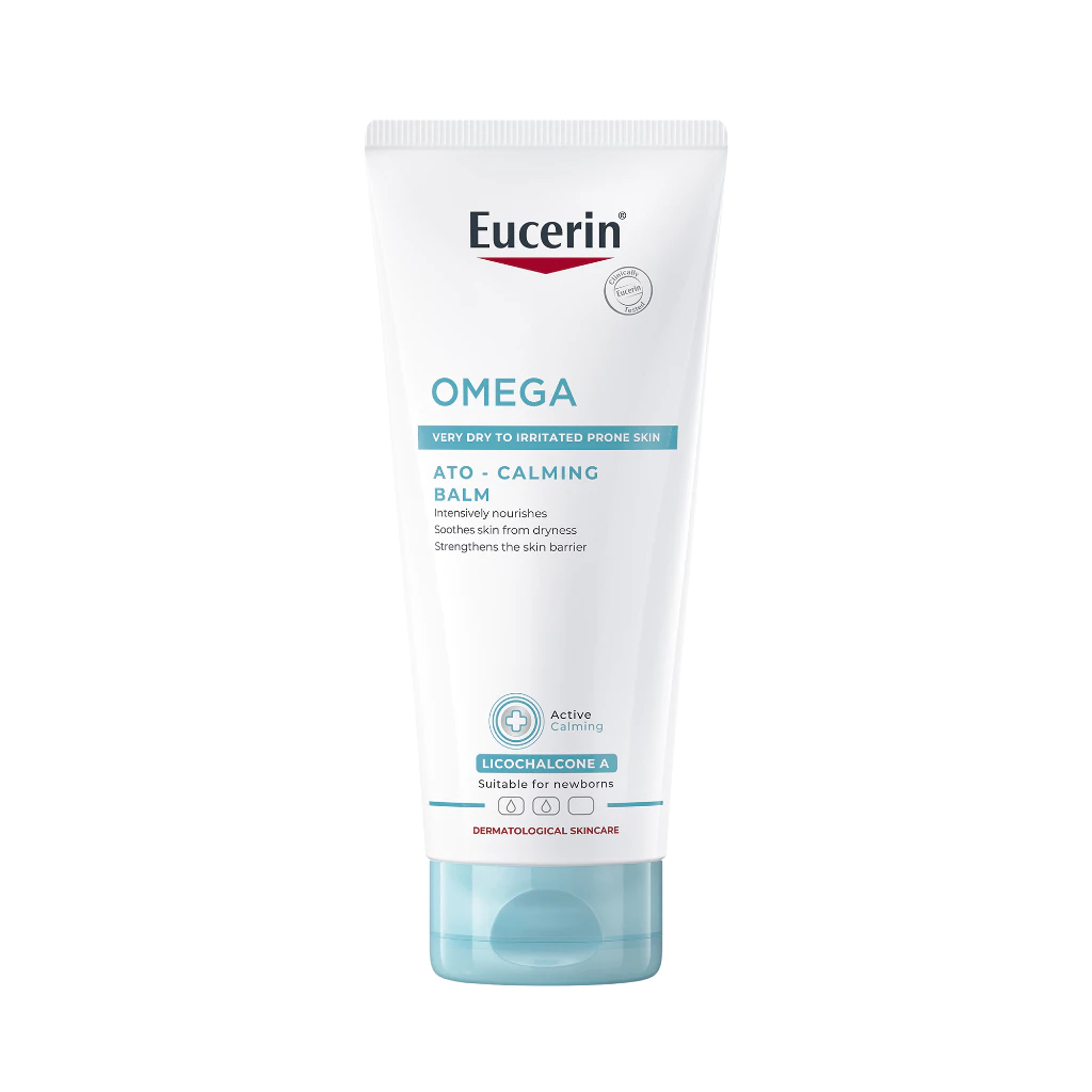 EUCERIN OMEGA ATO-CALMING BALM 200ML บาล์มบำรุงผิวหน้าและผิวกาย สำหรับ ...