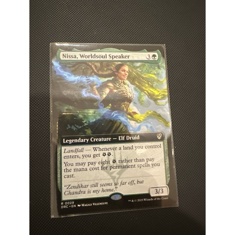 Nissa, Worldsoul Speaker (0029 - Extended Art) การ์ด Magic The ...