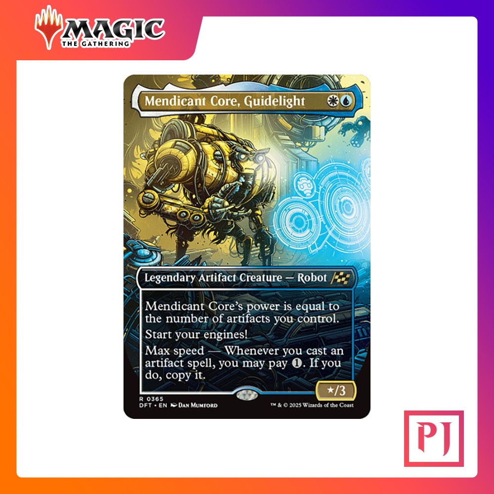 [MTG] Mendicant Core, Guidelight (Borderless) [DFT] [MULTI] [RARE ...