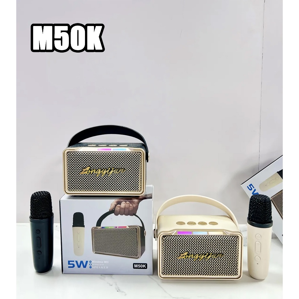 M50Kลำโพงบลูทูธ ลำโพงบลูทูธ Blutooth Speaker โทรโข่ง แบบพกพา ลำโพงร้อง ...