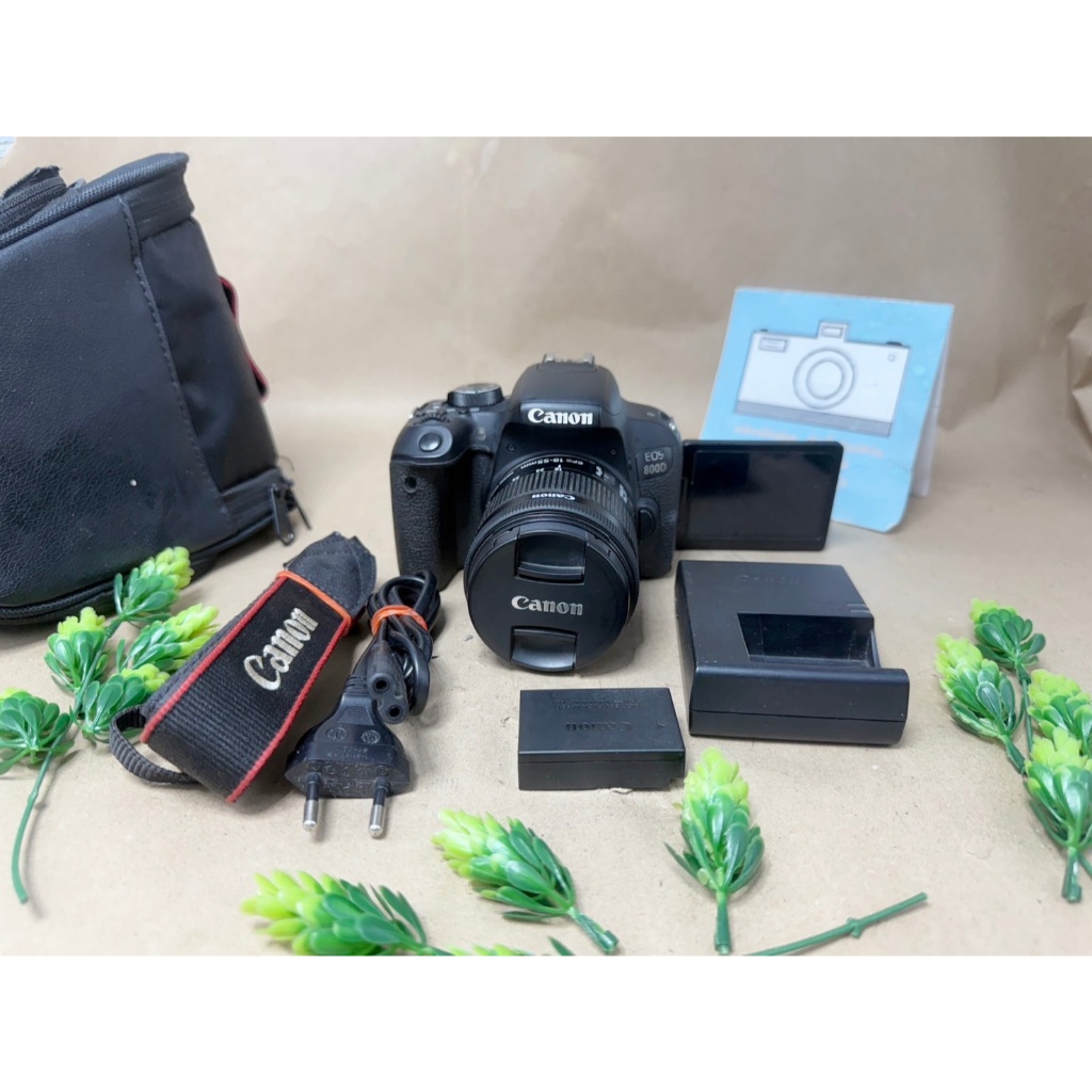 Canon 800d เลนส์ 18-55 STM มี wifi พร้อมใช้งาน | Shopee Thailand