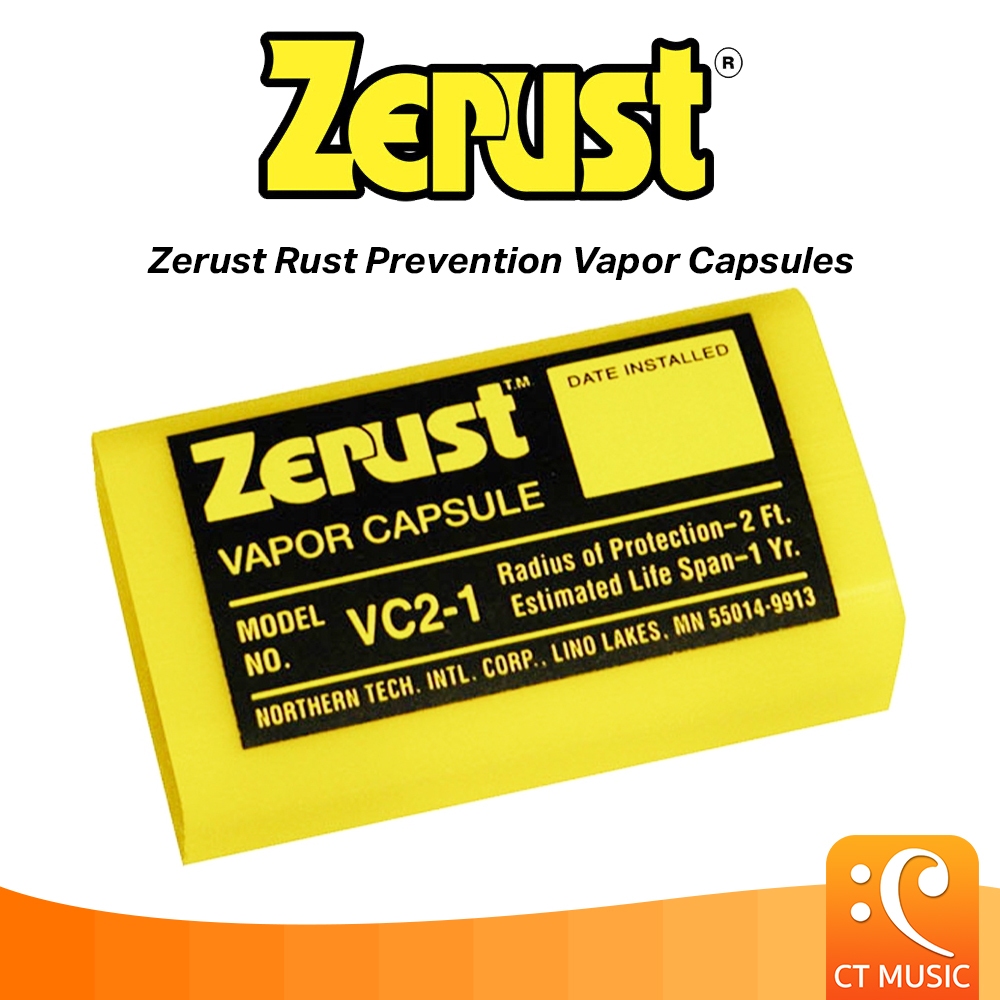Zerust VC2-1 Rust Prevention Vapor Capsules อุปกรณ์ทำความสะอาด แคปซูล ...