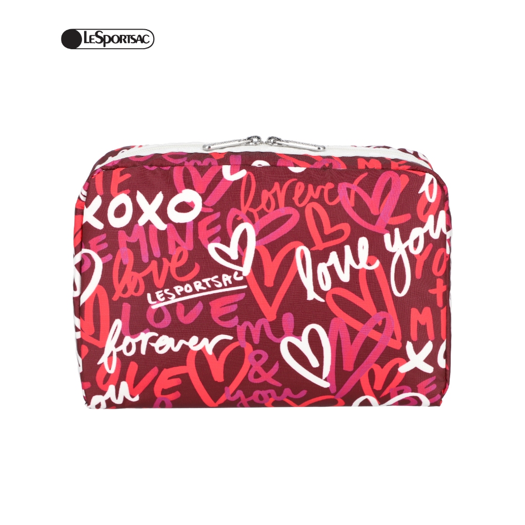 Lesportsac Extra Large Rectangular Cosmetic Bag กระเป๋าเครื่องสำอาง ...