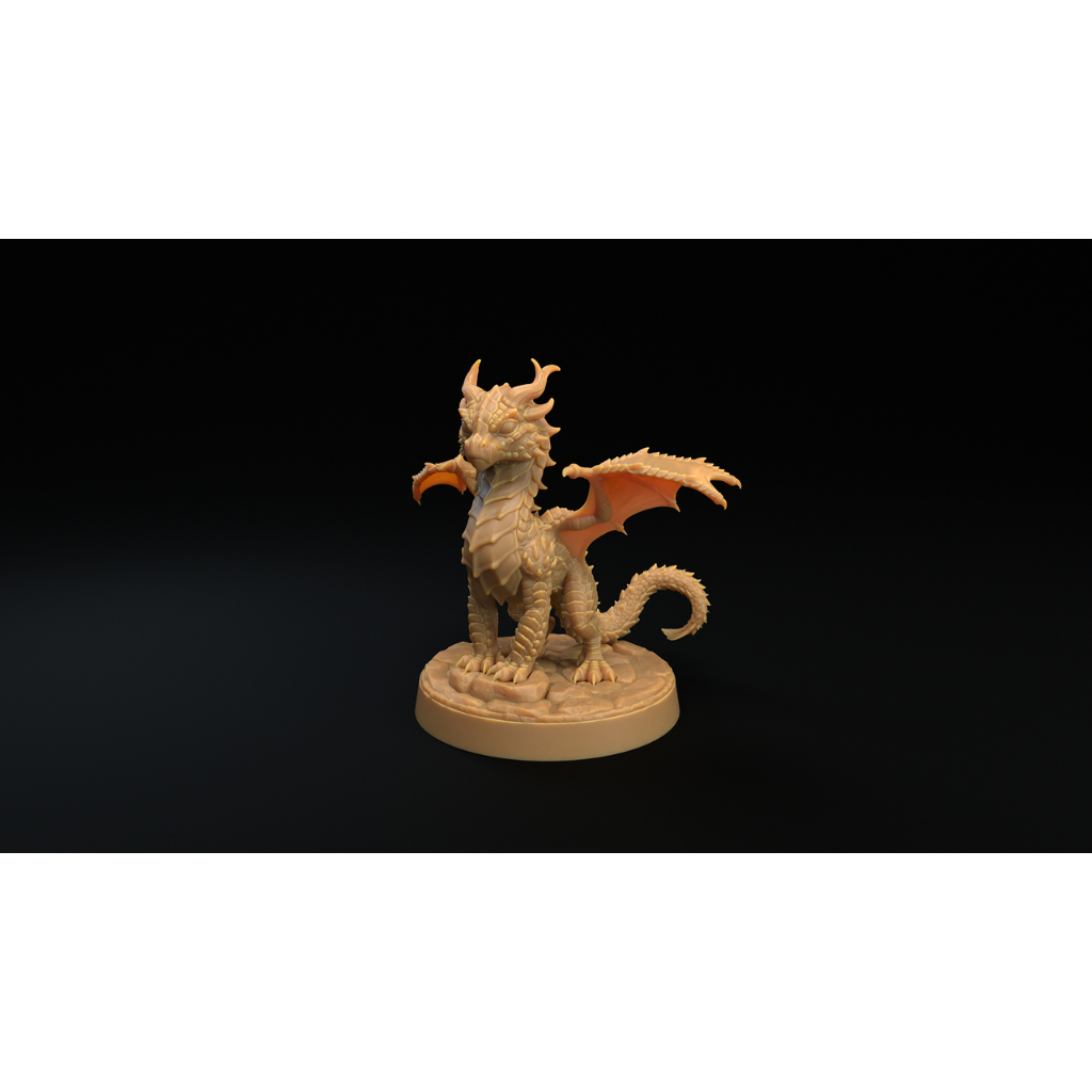 Dragon Wyrmling - โมเดลสำหรับ DnD miniature [Made to order ส่งพัสดุ ...