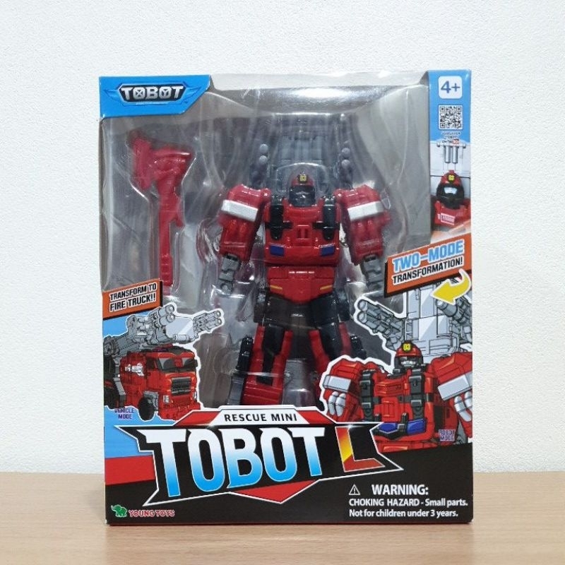 Tobot Rescue Mini Tobot L หุ่นยนต์แปลงร่าง Young Toys | Shopee Thailand