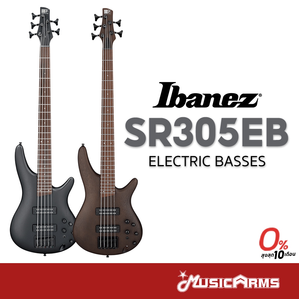 Ibanez SR305EB เบสไฟฟ้า Electric Bass 5 String รับประกันศูนย์ Music ...