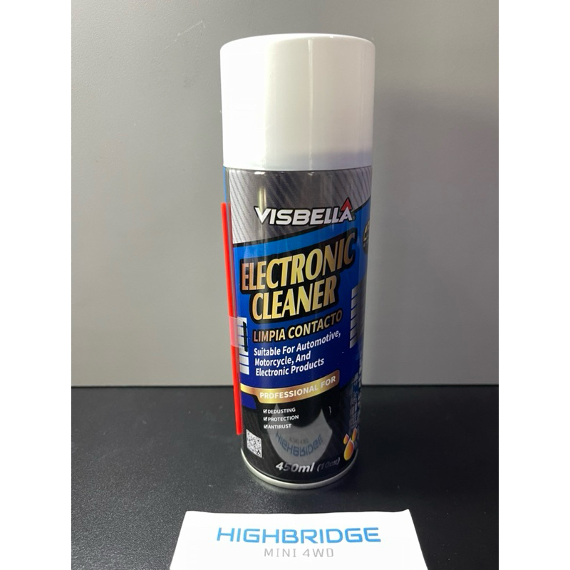 VISBELLA Electronic Cleaner สเปรย์ทำล้างคราบน้ำมัน จารบี ในมอเตอร์ สะพานไฟ และชิ้นส่วนพลาสติก ...