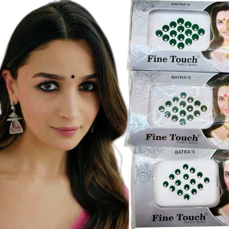 Green Bindi บินดิจุดแดงแต้มหน้าผากเพื่อความสวยงาม ใช้ง่ายแค่แกะติดสวย ...
