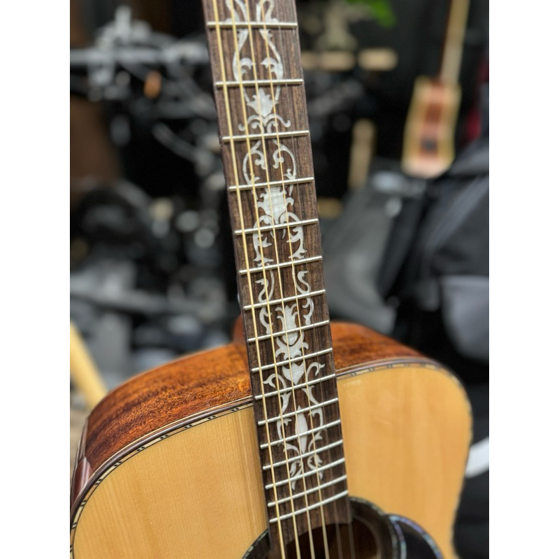 กีต้าร์โปร่ง Most M-13 all solid ไม้แท้ทั้งตัว มีอาร์มเรท โมส มิวสิค ...