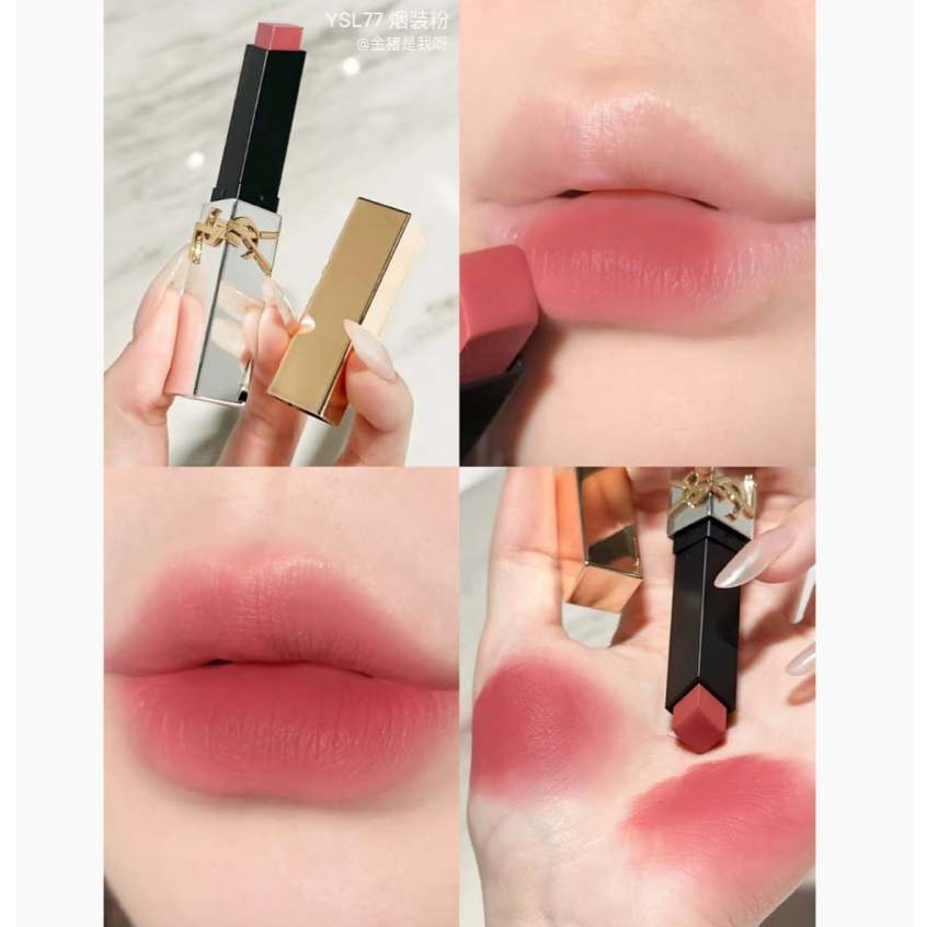 [พร้อมส่ง] YSL The Slim Collector Leather-Matte Lipstick Limited ...