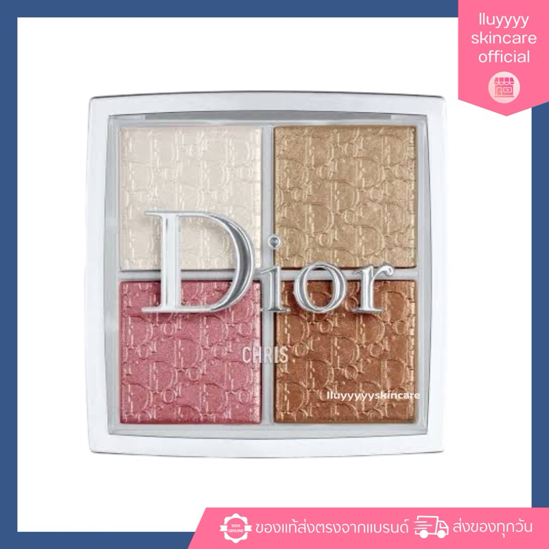 (กดในไลฟ์เหลือ1,690฿)(ของแท้/มีถุง)Dior Backstage Glow Face Palette Highlight & Blush 10g (ของ ...