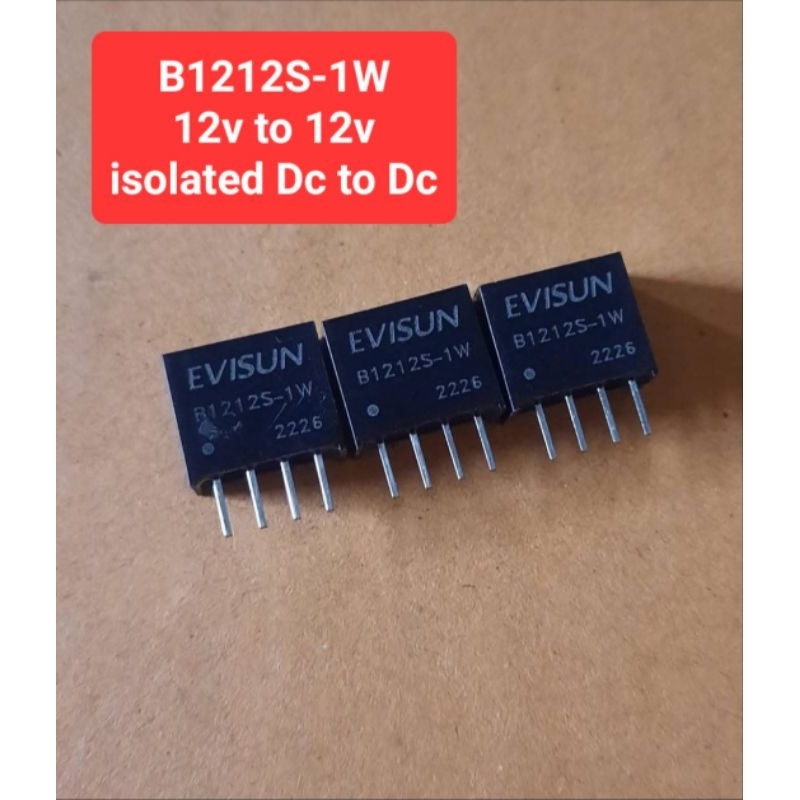 B1212S-1W (12V TO 12V) isolated Dc to Dc (ราคาตัวละ) | Shopee Thailand