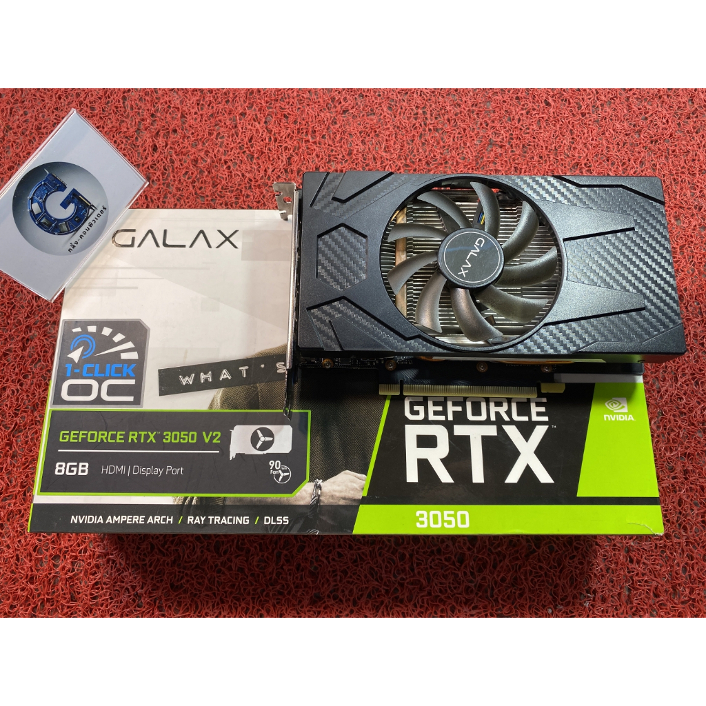 VGA NVIDIA RTX3050 8GB GDDR6 - หลายรุ่น / ZOTAC / GALAX / | Shopee Thailand