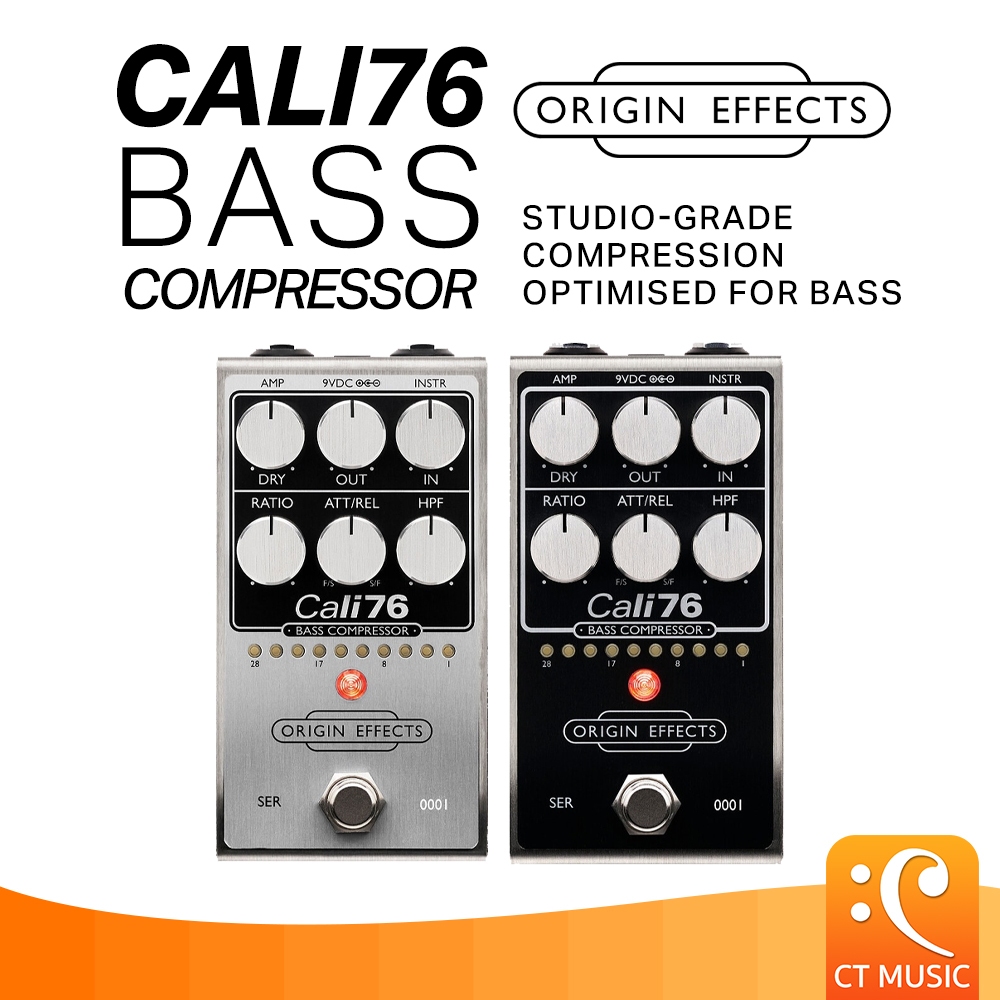 Origin Effects Cali76 Bass Compressor Bass Effect เอฟเฟคเบส Cali 76 ...