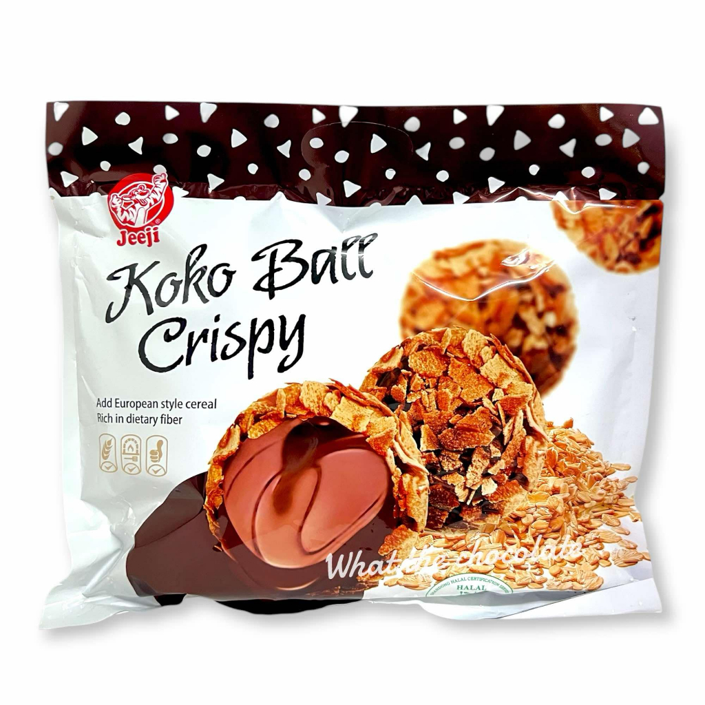 Cocoa Ball Crispy ช็อคโกแลตบอลลาวา เคลือบซีเรียลธัญพืช | Shopee Thailand