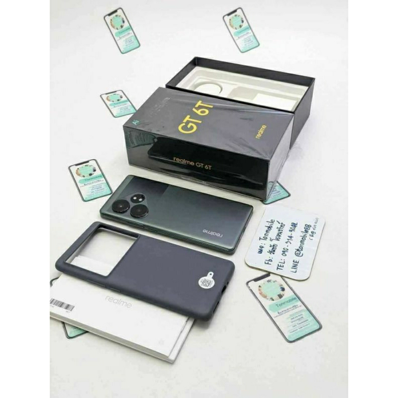 ขาย / เทิร์น Realme Gt 6T Ram 12 Rom 256 สี Green ศูนย์ไทย สภาพใหม่ ...