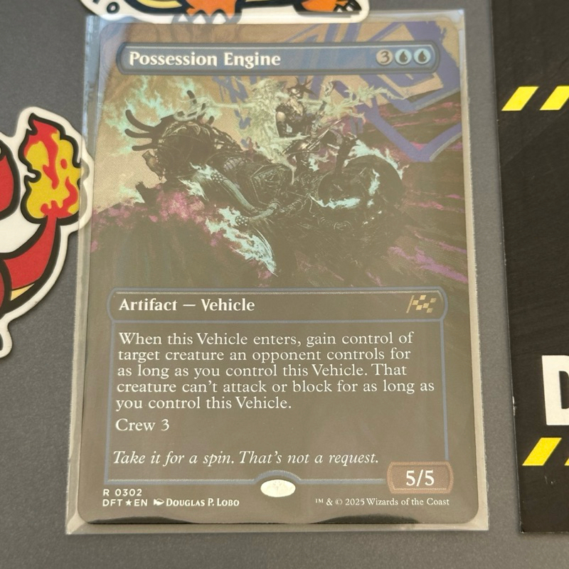 Aetherdrift Variants Foil: Possession Engine (0302 - Borderless) | Shopee Thailand