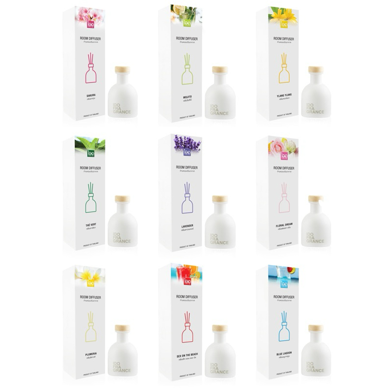 Ido ไอดู ก้านน้ำหอมปรับอากาศ Room Diffuser 50ml. | Shopee Thailand