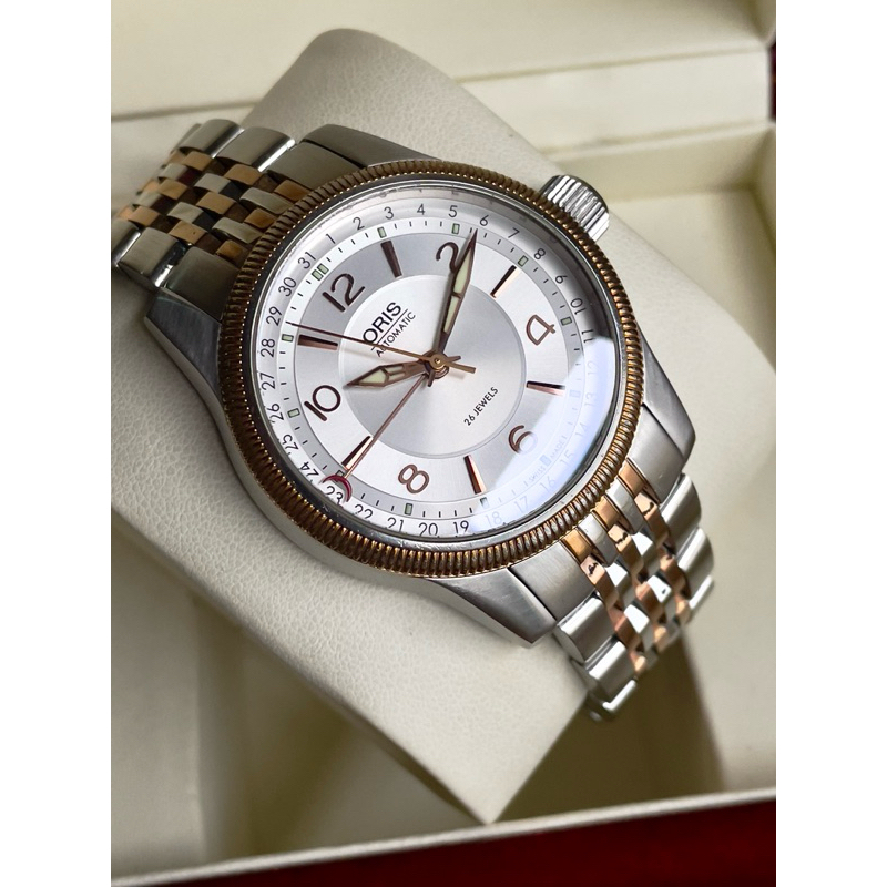 Oris Big Crown Pointer Date Automatic 7628 | Shopee Thailand