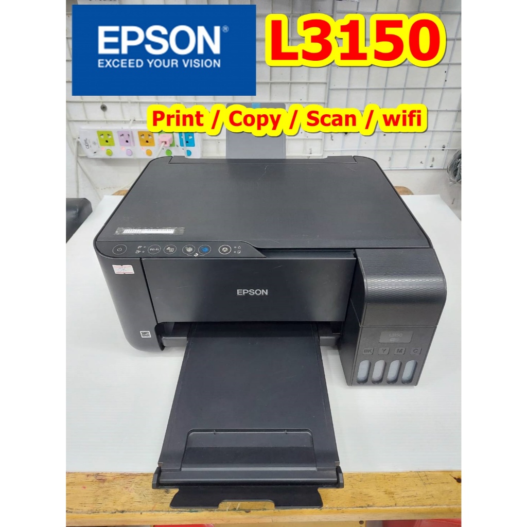 ปริ้นเตอร์, printer Epson L3150 เครื่องพิมพ์มัลติฟังก์ชันอิงค์เจ็ท ...