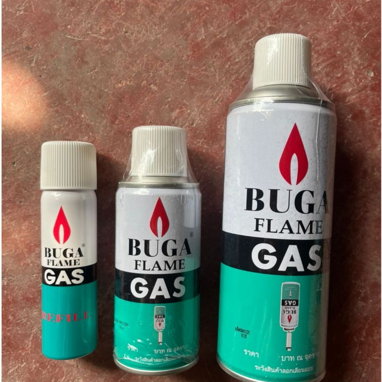 Buga GAS Refill แก๊สเติมไฟแช็ค Buga GAS Refill แก๊สเติมไฟแช็ค ขนาด 50g ...