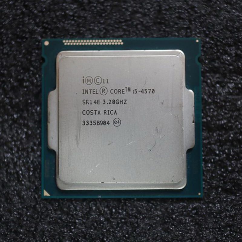 Intel Core i5 4570 LGA 1150 ซีพียู มือสอง นำเข้าจากจีน สภาพสวย ประกัน 1 ...